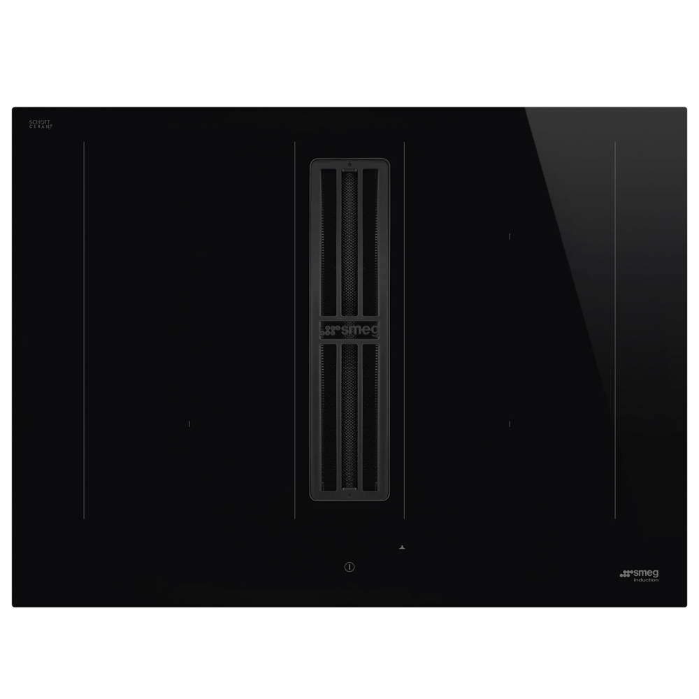 Bếp Từ Kết Hợp Hút Mùi 4 Vùng Nấu Smeg HOBD472D2 7620 W Universale ...